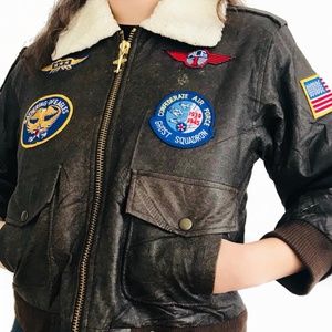 Vintage | Jackets & Coats | Vintage Flight Jacket By Flightline | Poshmark
